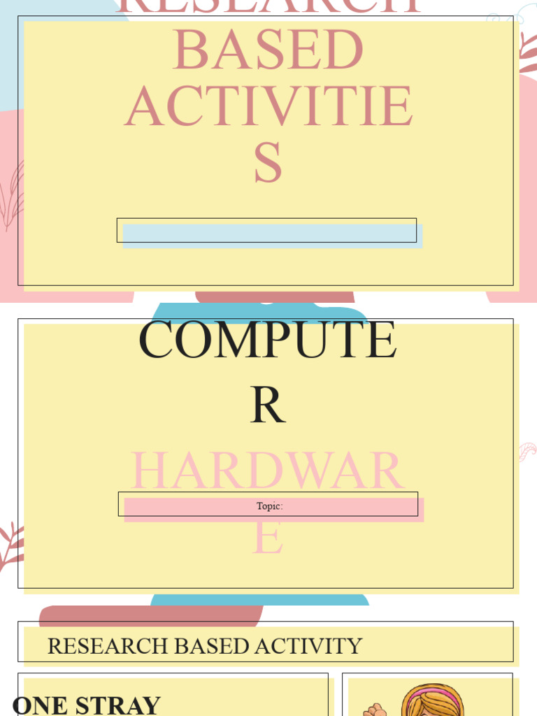 Research Based Activities | PDF Research Based Activities | PDF