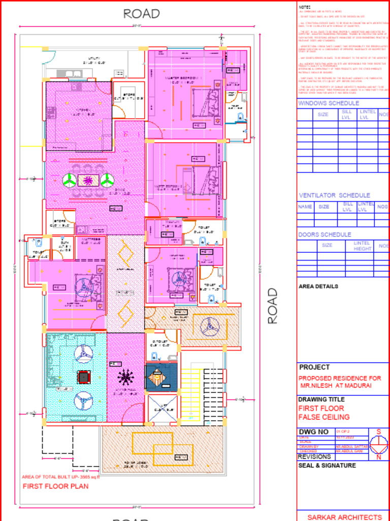 False Ceiling Detail | PDF | Home | Buildings And Structures