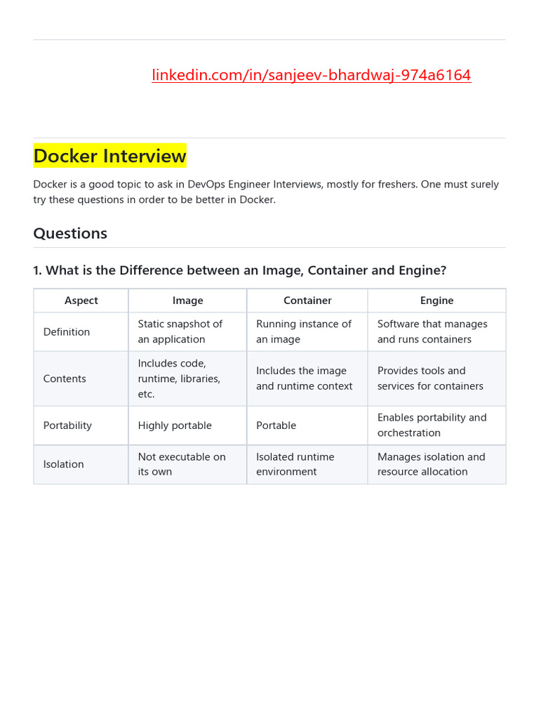 Docker | PDF | Computer Network | Windows Registry