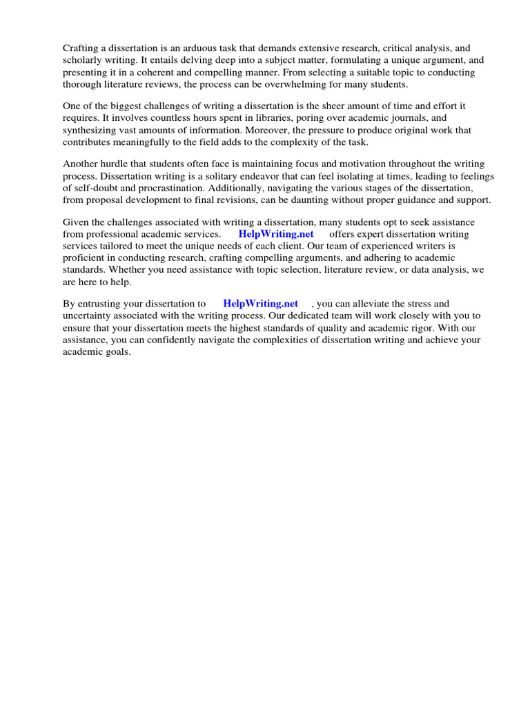 Exemple Dune Dissertation Critique | PDF | Thesis | Written Communication