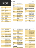 Google Sheets Keyboard Shortcuts Guide | PDF | Spreadsheet | Keyboard ...