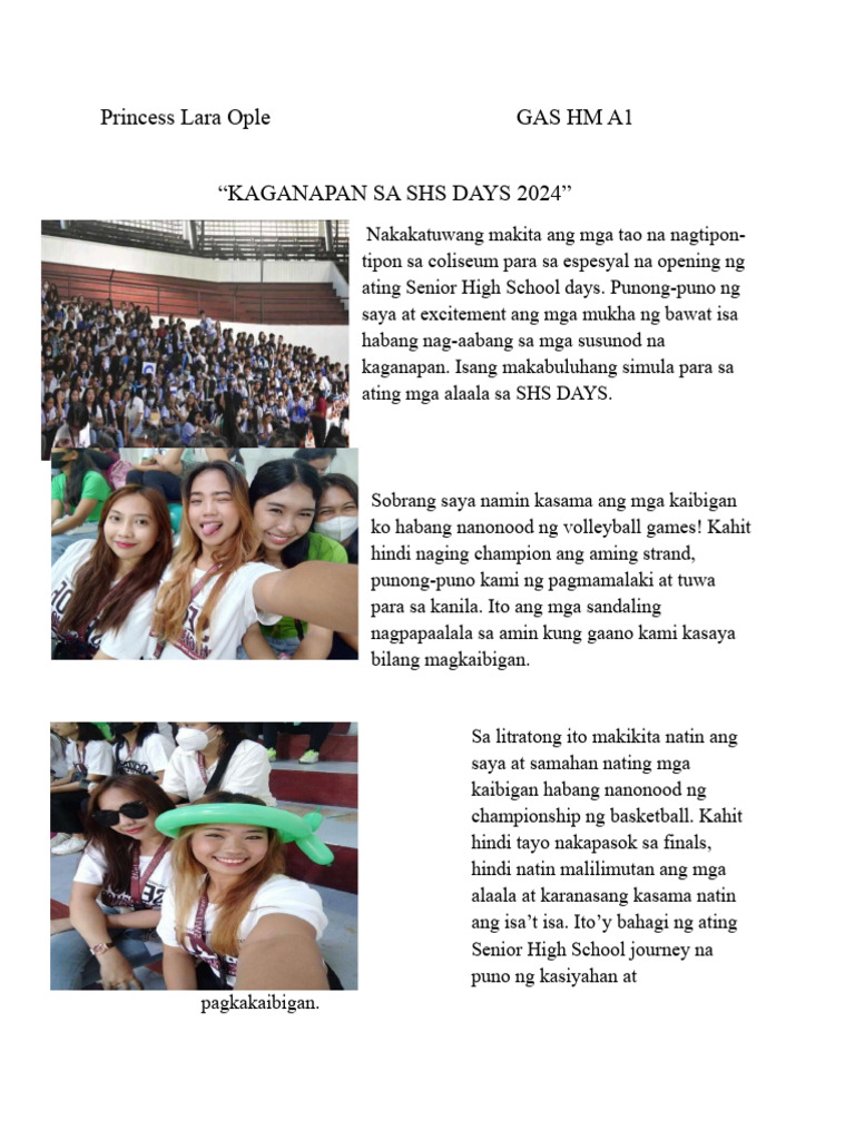 Photo Essay Ople | PDF