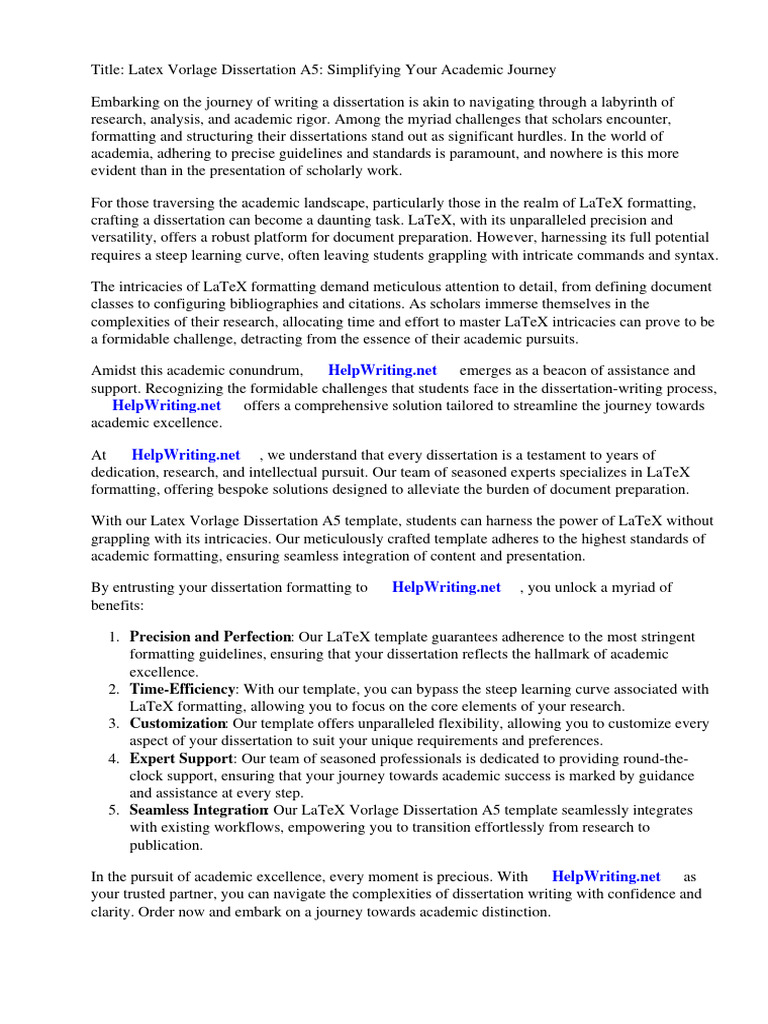 Latex Vorlage Dissertation A5 | PDF | Page Layout | Thesis