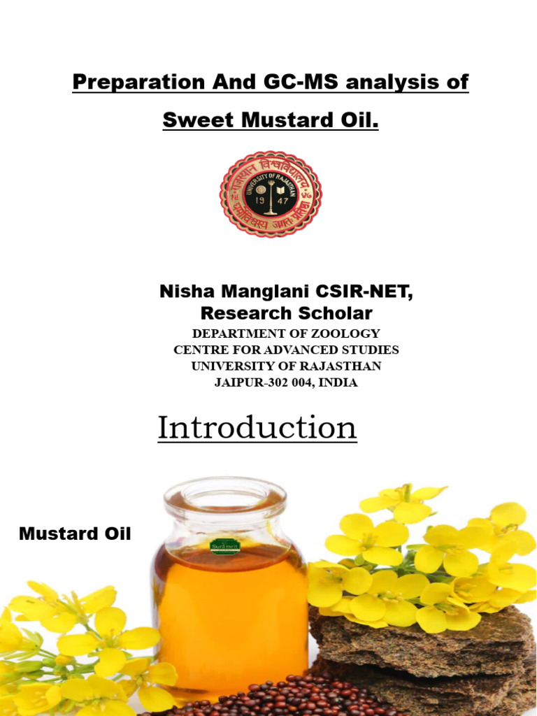 GCMS | Download Free PDF | Cholesterol | Gas Chromatography–Mass Spectrometry