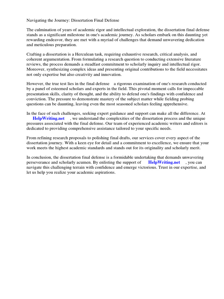 Dissertation Final Defense | PDF | Thesis | Microsoft Power Point