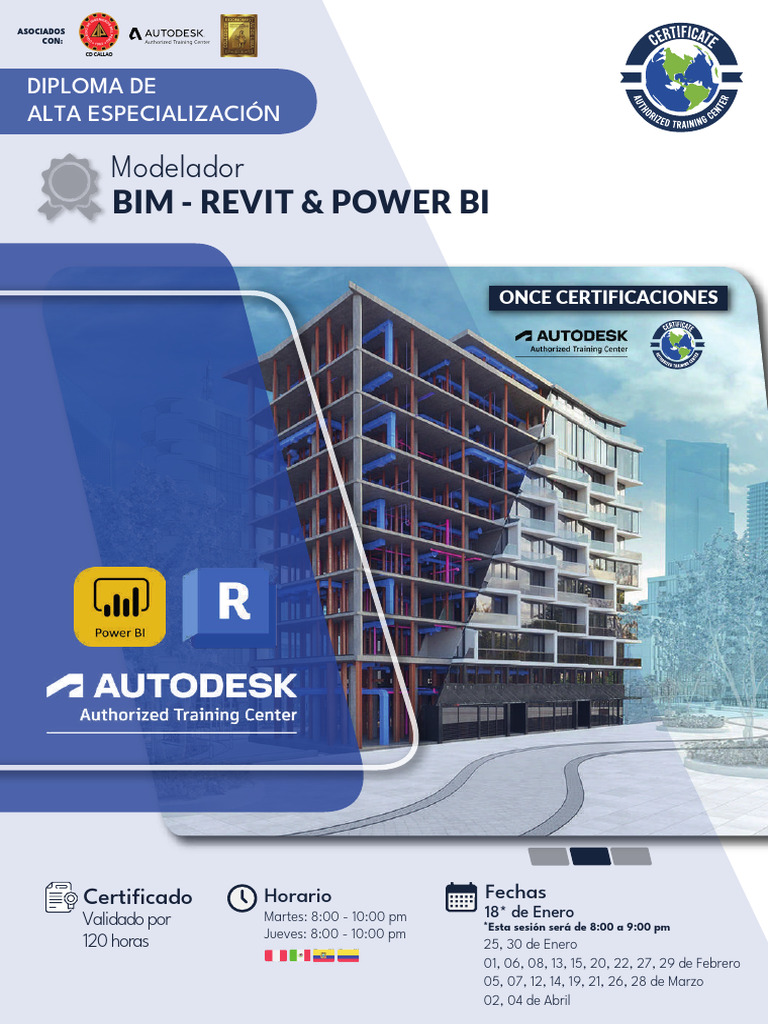 Brochure Bim - Revit Power Bi 18 de Enero 1 | PDF | Autodesk Revit