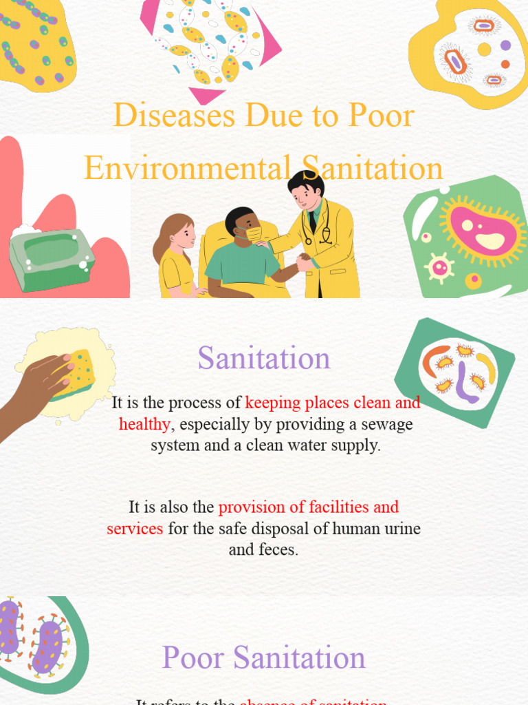 Diseases from Poor Environmental Sanitation | PDF | Influenza | Sanitation