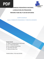 Plan Pedagogía 2016: Enfoque Holista | PDF | Plan de estudios | Pedagogía