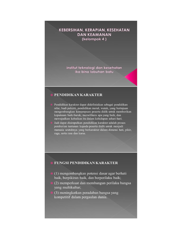 Pendidikan Karakter Dokumen | PDF