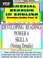 Developing Reading Power Grade 4 | PDF