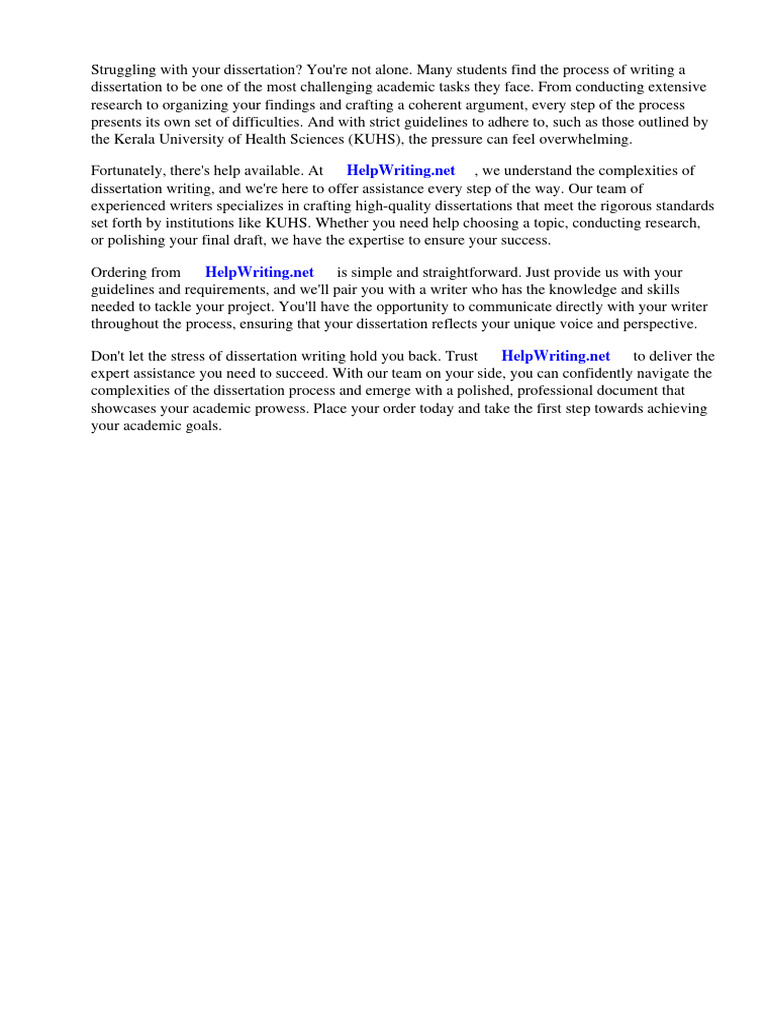 Kuhs Dissertation Guidelines | PDF | Thesis | Academic Degree Kuhs Dissertation Guidelines | PDF | Thesis | Academic Degree