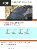 Retaining Wall-Masonry Design and Calculation Spreadsheet | PDF | Triangle | Length
