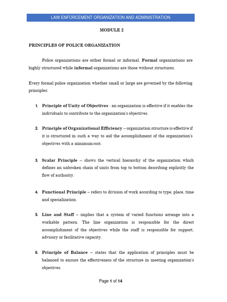 Module 2 Lea 1 | PDF | Goal | Police