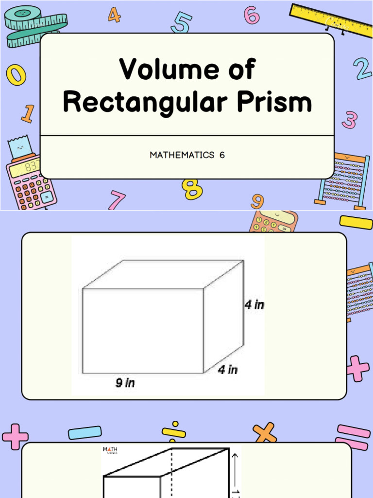 Volume of Regular Prism | PDF