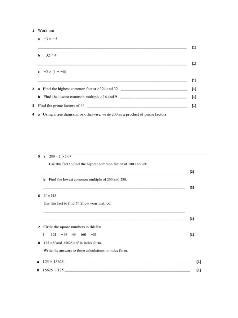 Revision - SA2 | PDF