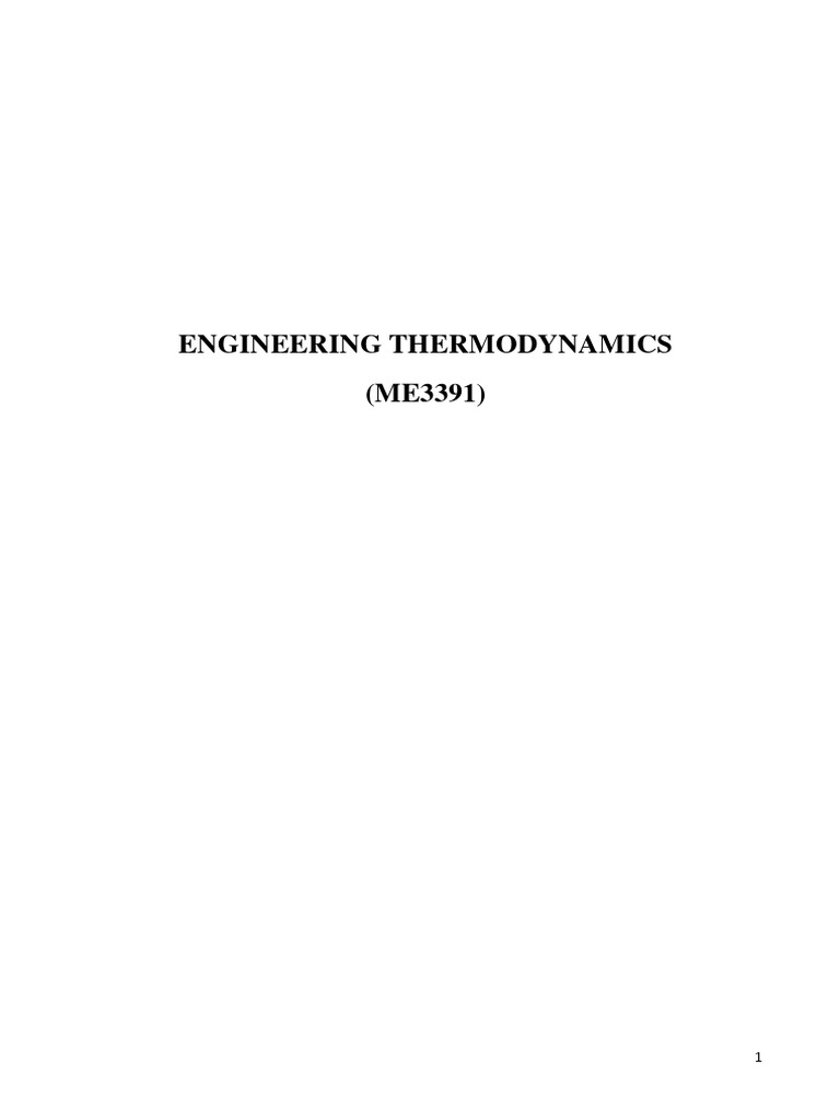 ET- UNIT-1- comp-1 | PDF | Thermodynamics | Heat