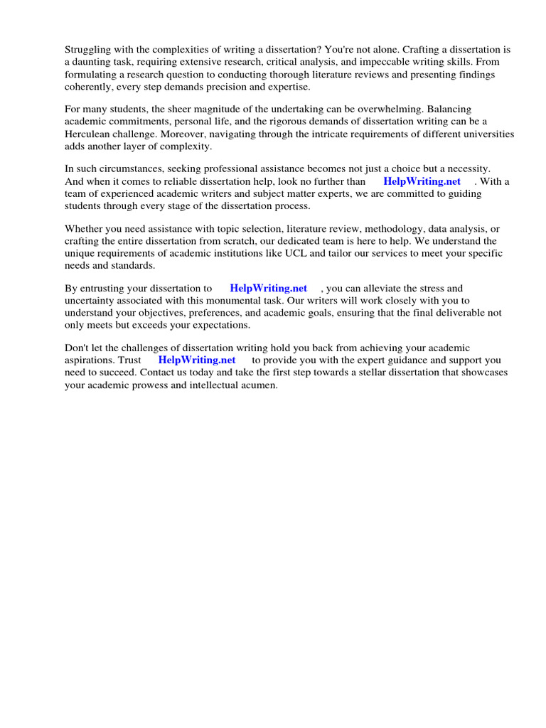 Dissertation Ucl | PDF | Thesis | Regression Analysis