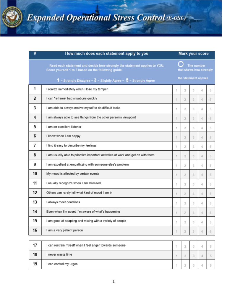 Group 3 EI Questionnaire | PDF | Empathy | Cognition