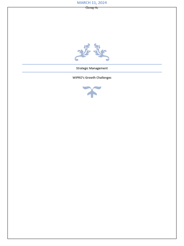 6c Strategicmanagement Pdf Economic Growth Strategic Management