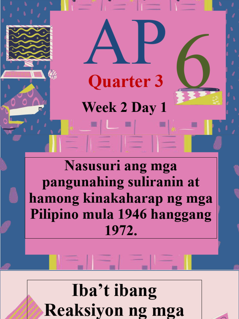 Ap6 Week 2 Q3 | PDF