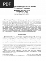 Health Promotion: The Tannahill Model Revisited: Andrew Tannahilll ...