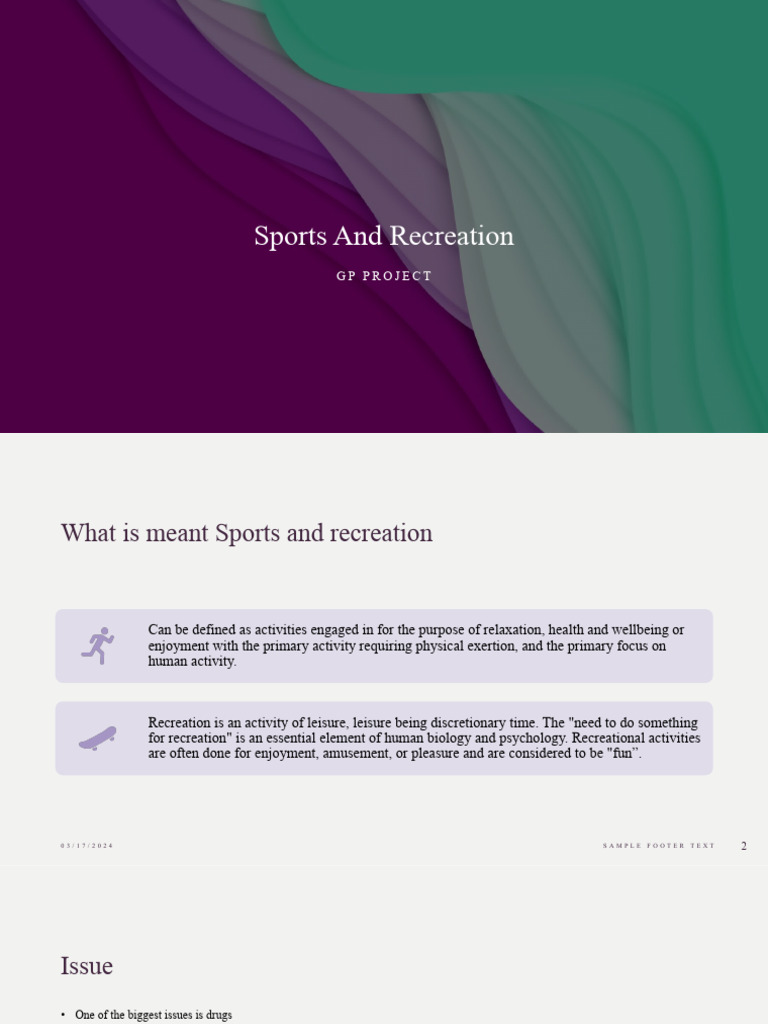 Sports and Recreation | PDF | Sports | Recreation