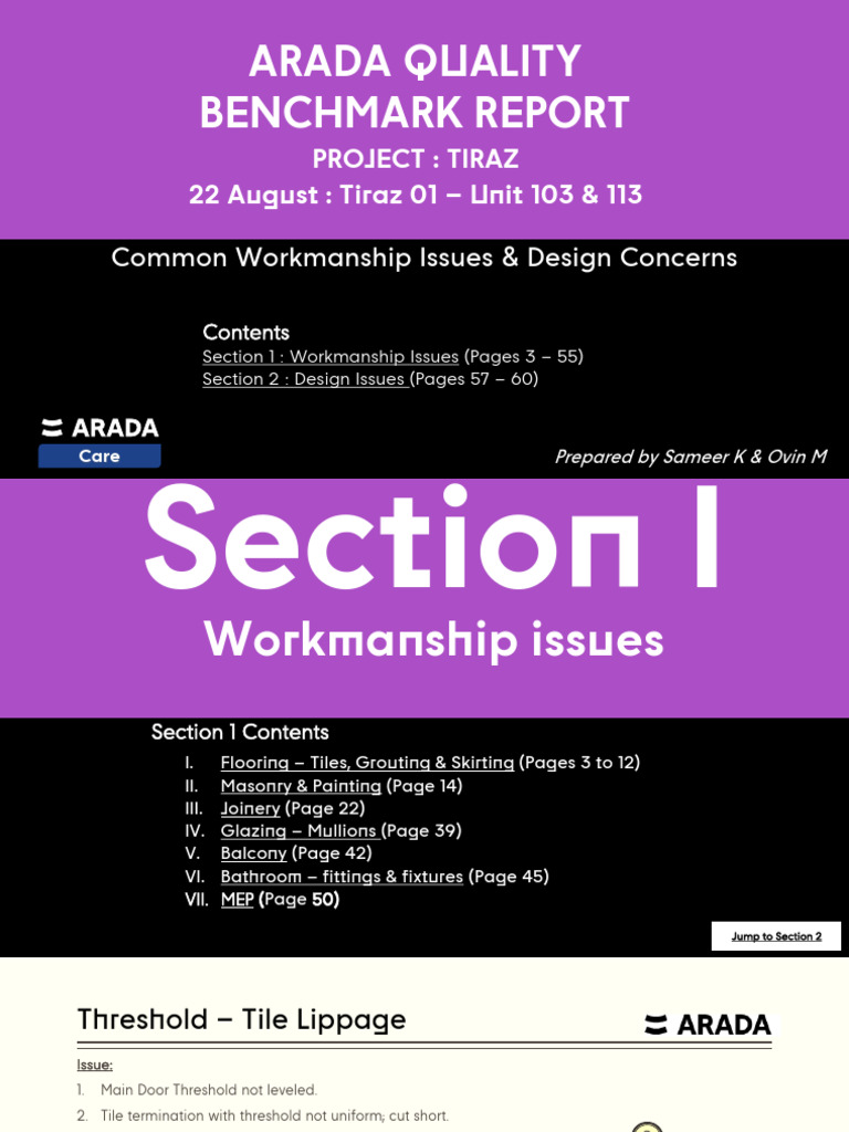 Snag Rectification | PDF | Cabinetry | Countertop