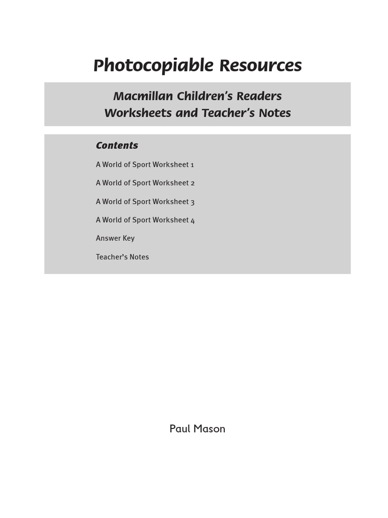 A World of Sport Snow Rescue Worksheet | Download Free PDF | Part Of ...