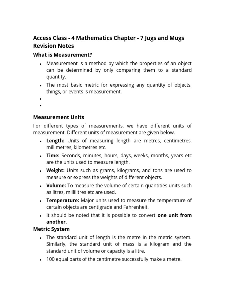4 Maths | PDF | Litre | Shape