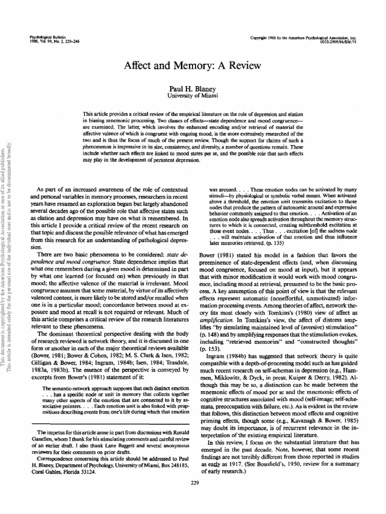 Retrieve | PDF | Emotions | Recall (Memory)
