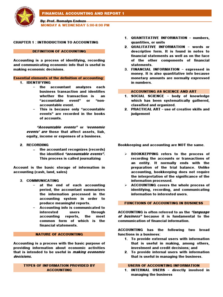 Far 1 | PDF | Accounting | Bookkeeping