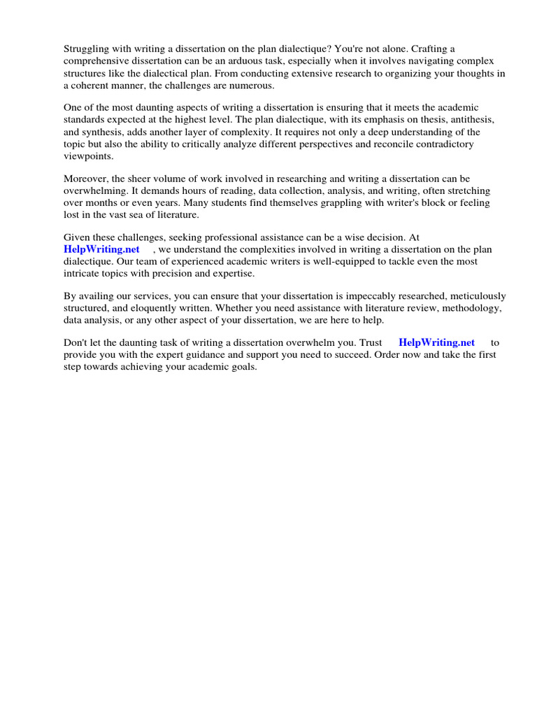 Exemple de Dissertation Sur Le Plan Dialectique | PDF | Georg Wilhelm Friedrich Hegel | Dialectic