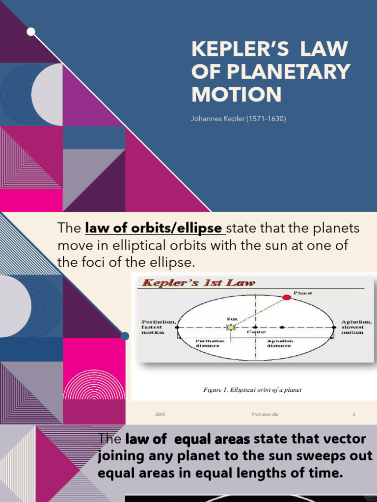 Keplers Law of Planetary Motion PHYSICS | Download Free PDF | Orbit ...