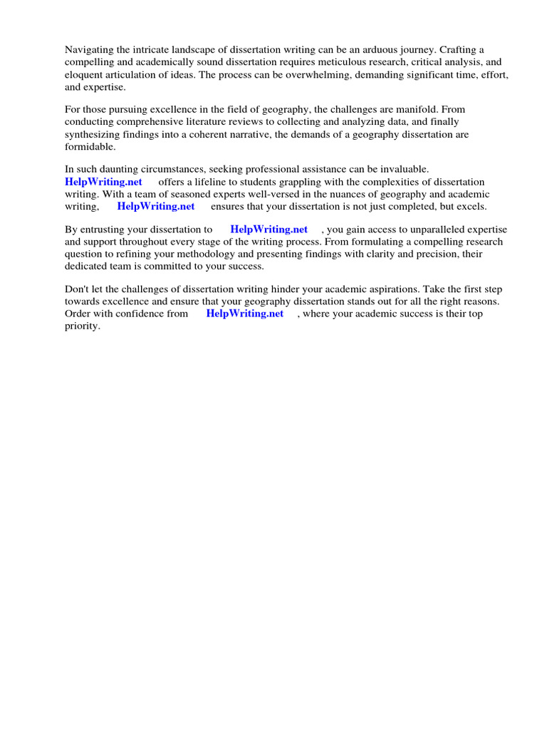 Geography Dissertation Award | PDF | Geography | Methodology