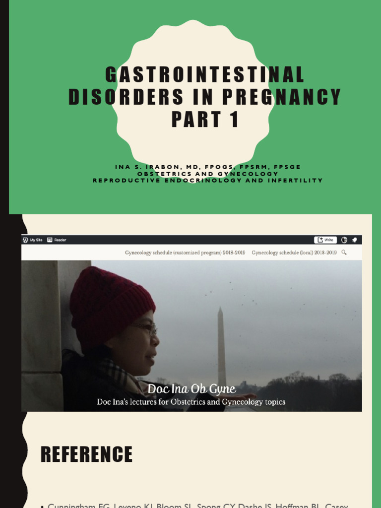 Pregnancy GI Disorders Guide | PDF | Ulcerative Colitis | Diarrhea