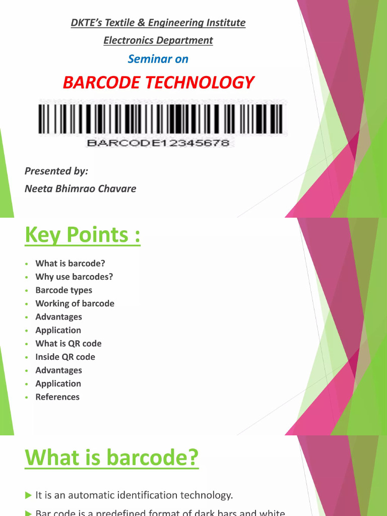 Barcode Technology | PDF