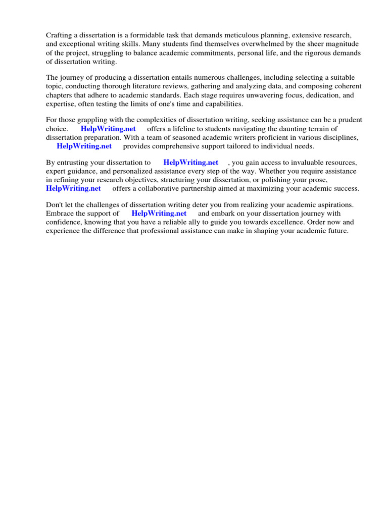 Dissertation Writing Assistance Guide | PDF | Scribd | Thesis