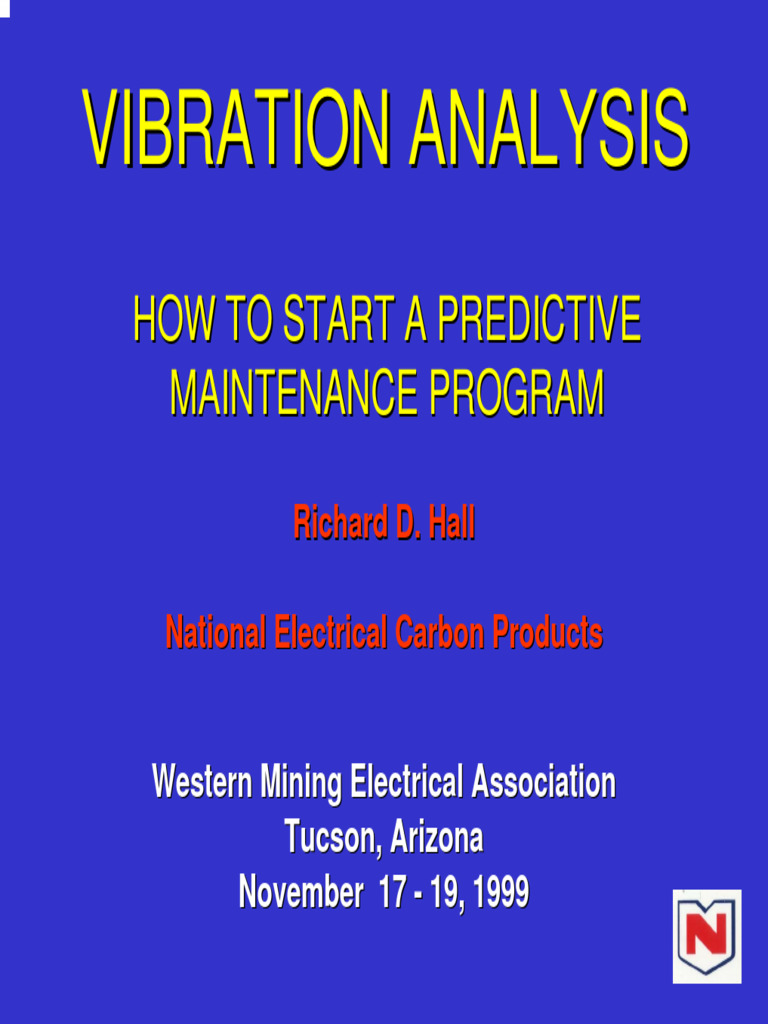Starting Predictive Vibration Analysis System | PDF | Mechanical ...