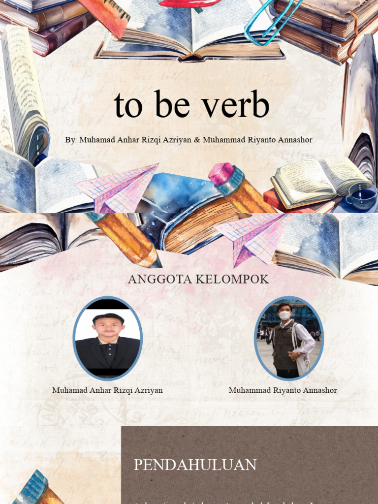 Panduan Dasar "To Be" dalam Bahasa Inggris | PDF
