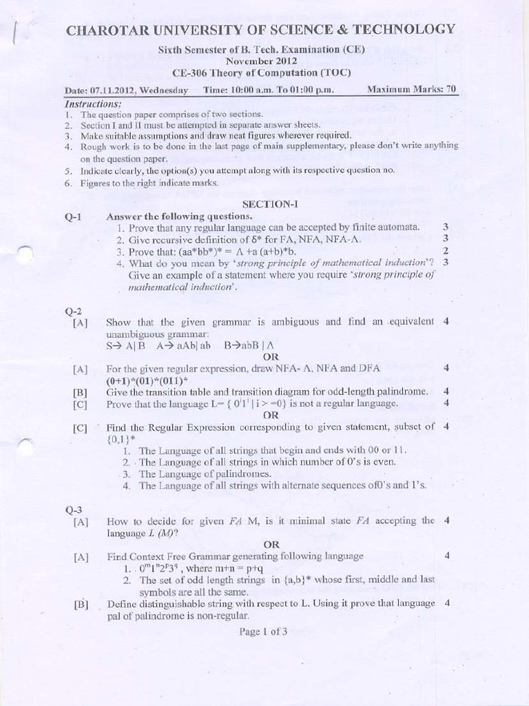 2012 Nov CE306 TOC | PDF