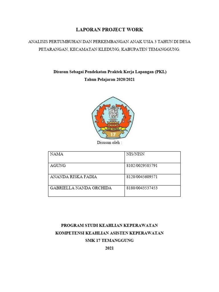 LAPORAN PROJECT WORK | PDF