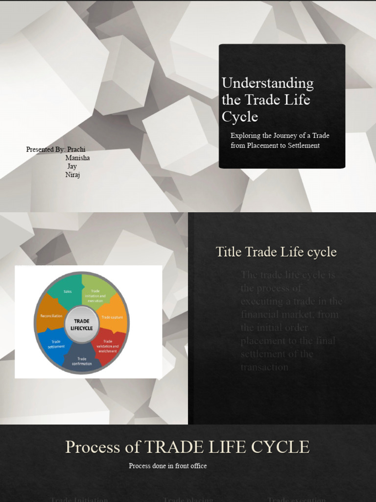 Understanding The Trade Life Cycle | PDF | Stocks | Economies