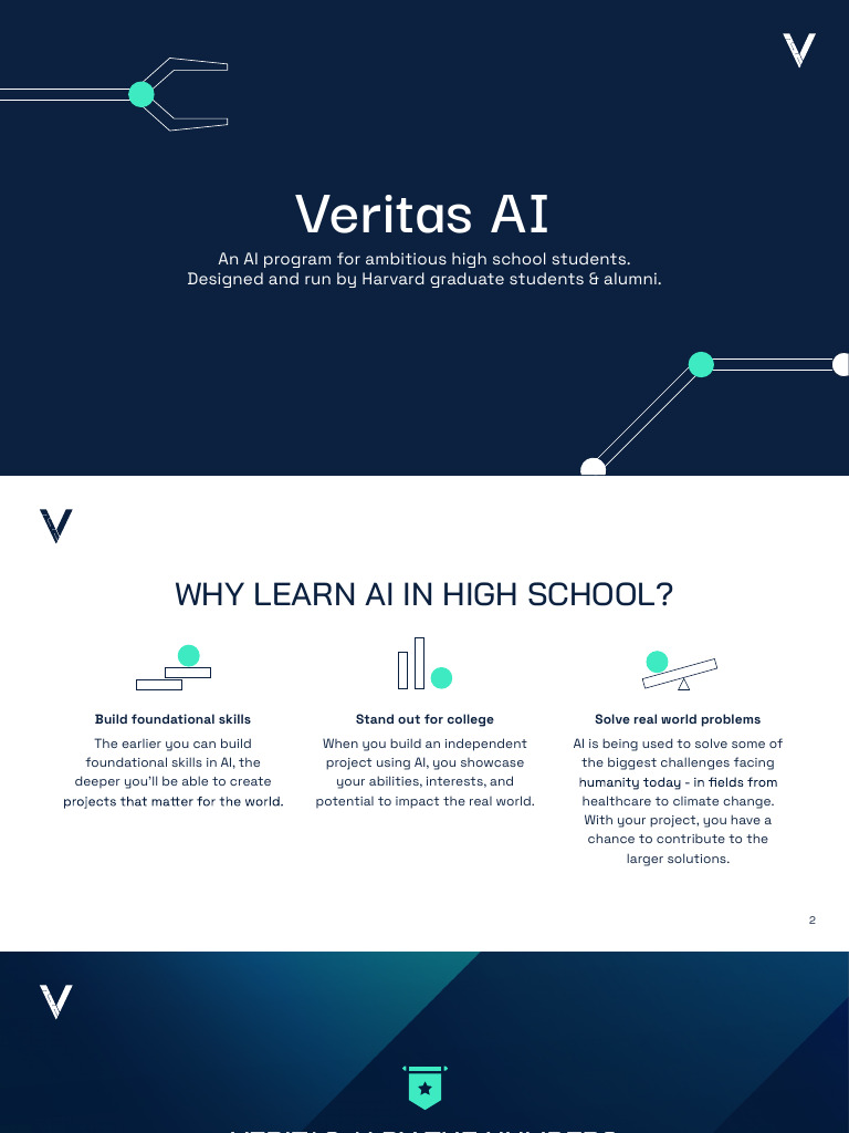 Veritas AI - AI Scholars and Fellowship | Download Free PDF | Artificial Intelligence ...