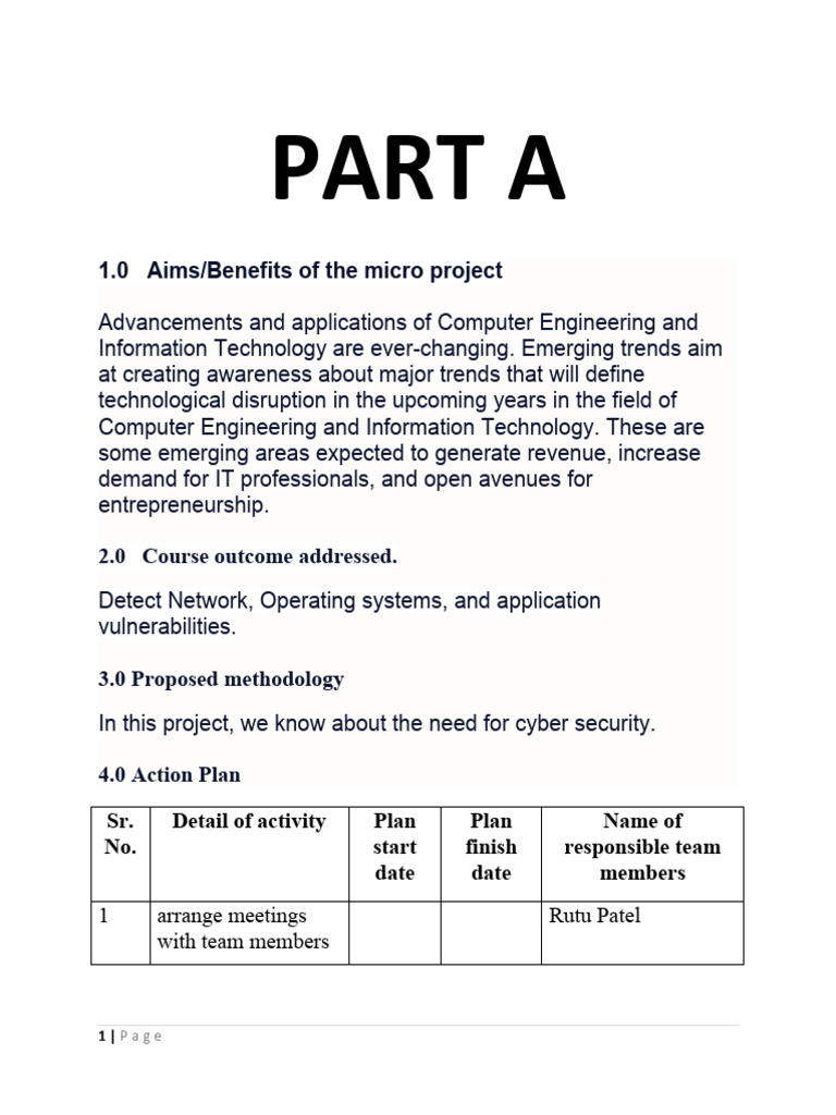ETI Microproject | Download Free PDF | Security | Computer Security