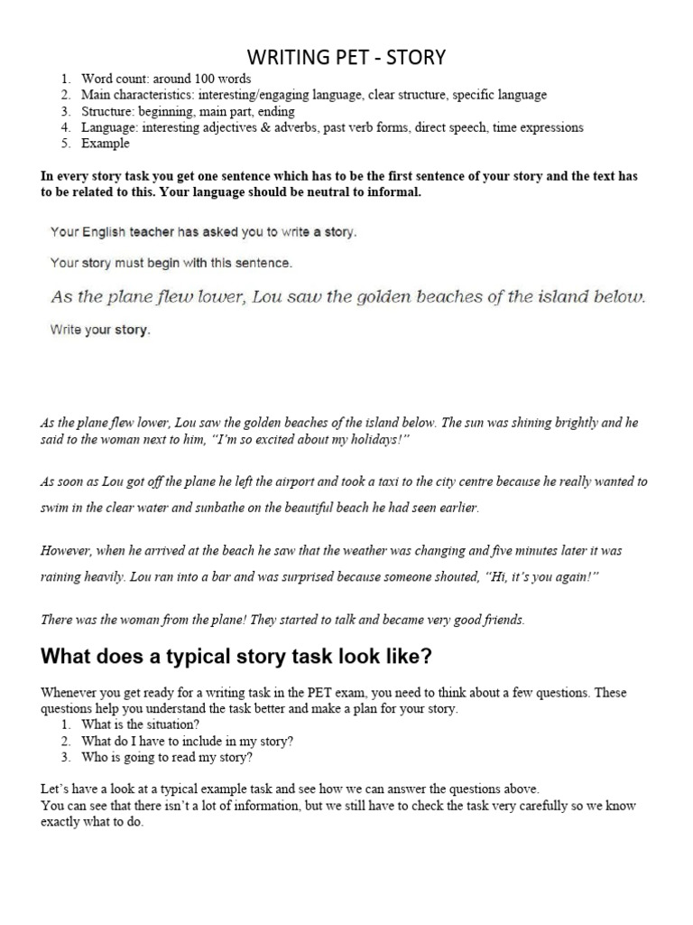 Story | Download Free PDF | Verb | Adverb