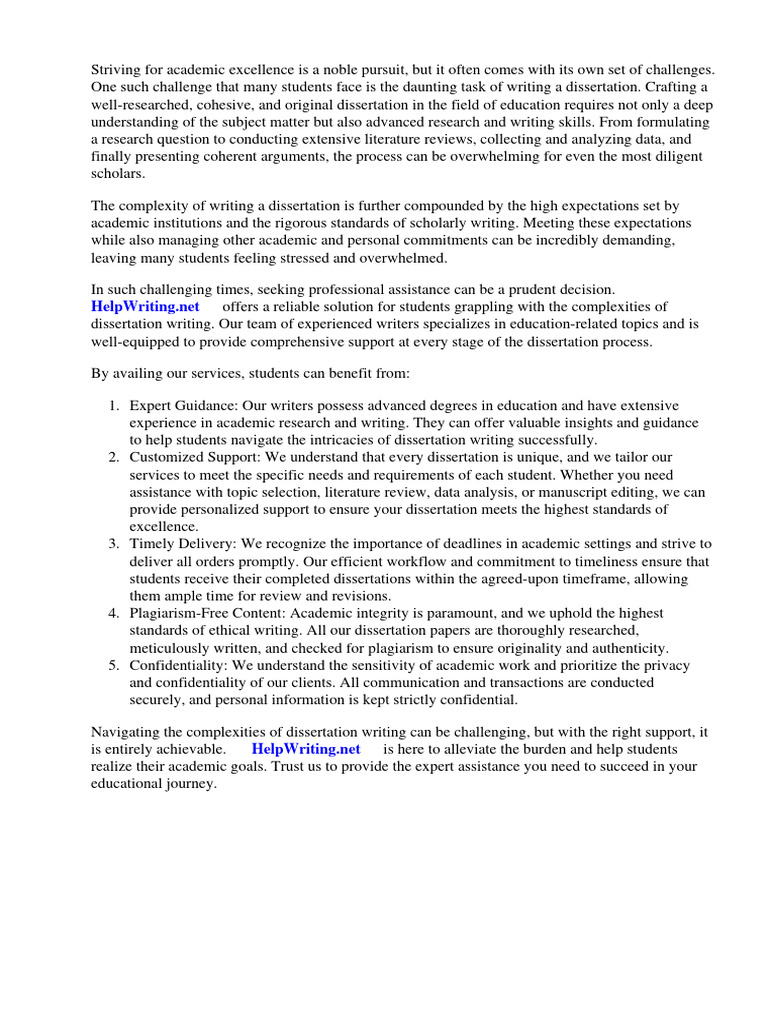 Sample Dissertation Papers in Education | PDF | Thesis | Photovoltaics