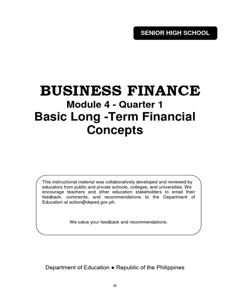 BusinessFinance M7-EDITED Removed-1 | PDF | Present Value | Interest