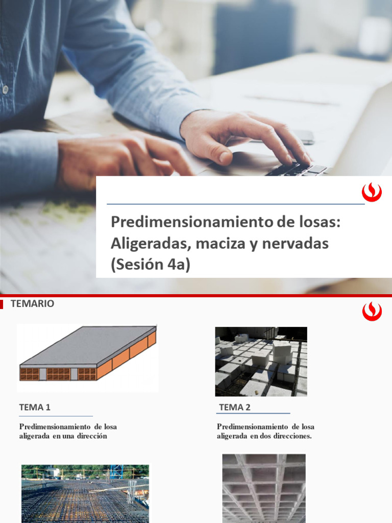 Predimensionamiento de Losas Estructurales | PDF | Hormigón | Viga ...