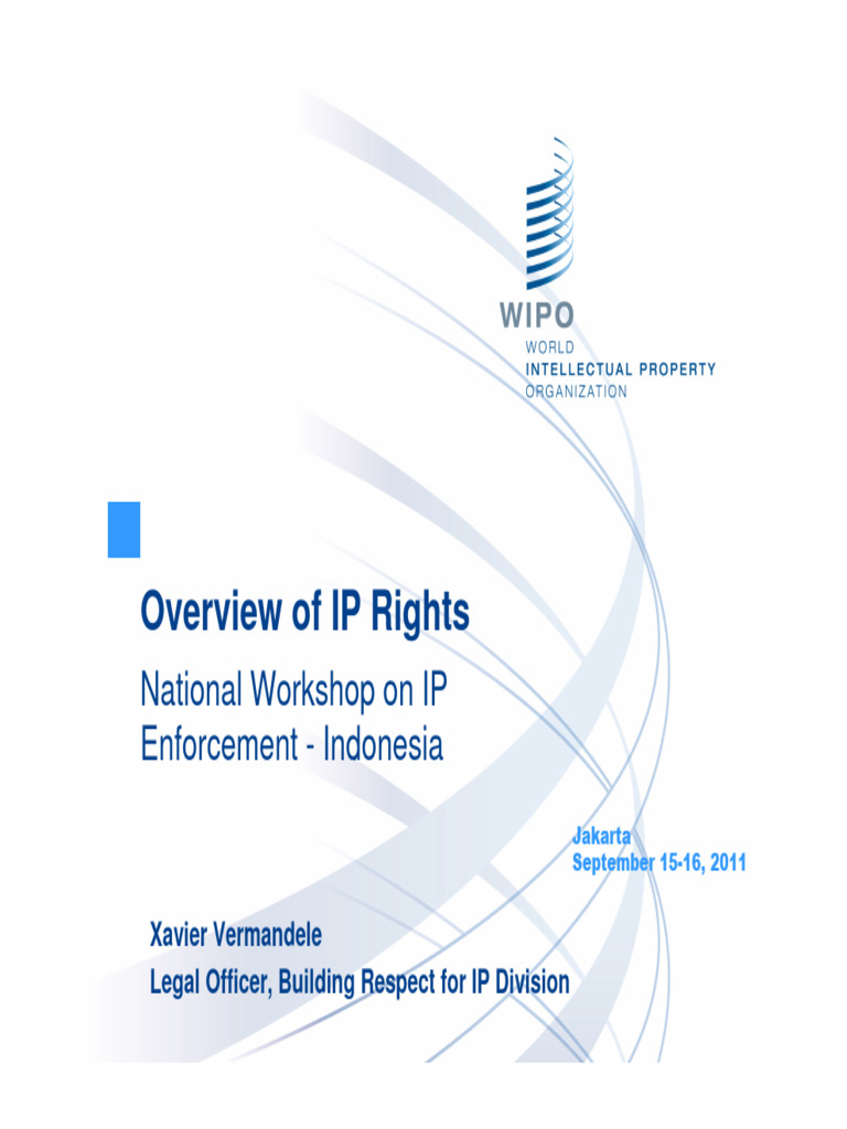Wipo Ipr PNH 11 Ref t4 | PDF | Intellectual Property | Copyright