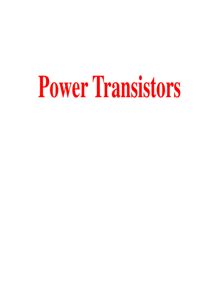 02 Lecture Transistors - 094618 | PDF | Bipolar Junction Transistor ...